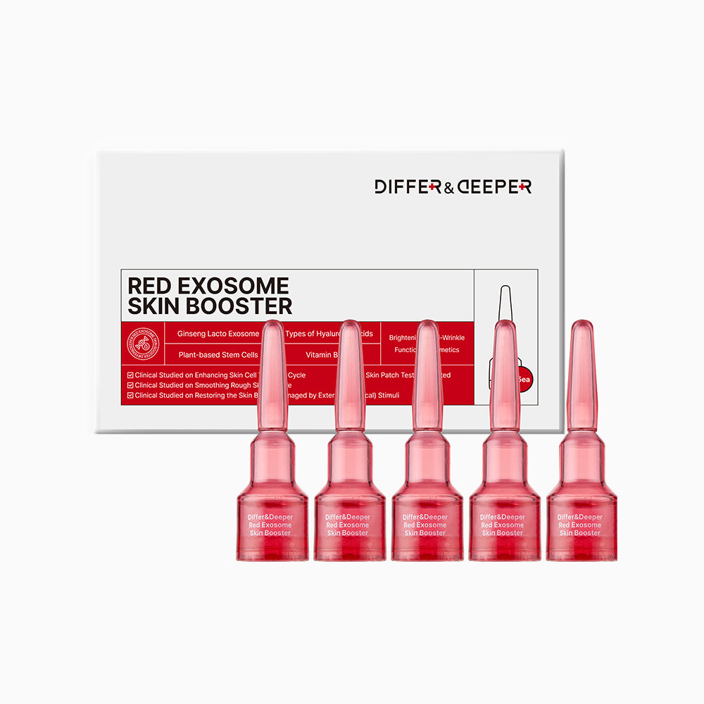 [THE MOMENT] DIFFER&DEEPER Red Exosome Skin Booster 2ml*5ea Starter Pa – NOTAG GLOBAL
