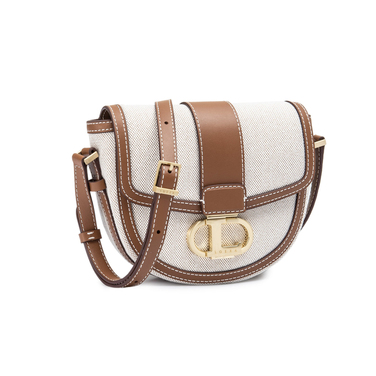 LOEKA New Acme S Shoulder Bag Combi Brown – NOTAG GLOBAL