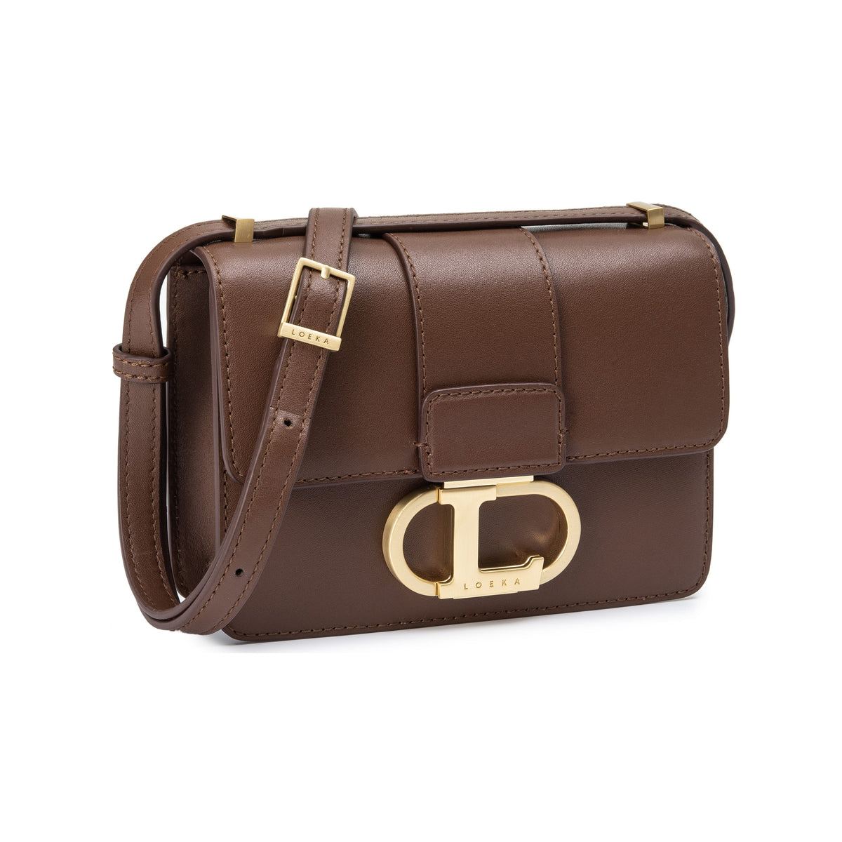 LOEKA Objet S Shoulder Bag Dark Brown – NOTAG GLOBAL