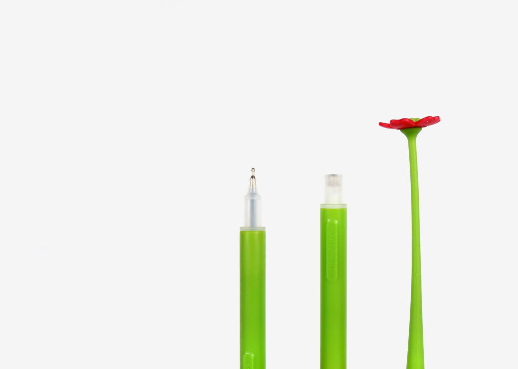 ZEUP DESIGN Beauleaf flower pen (6 colors) – NOTAG GLOBAL